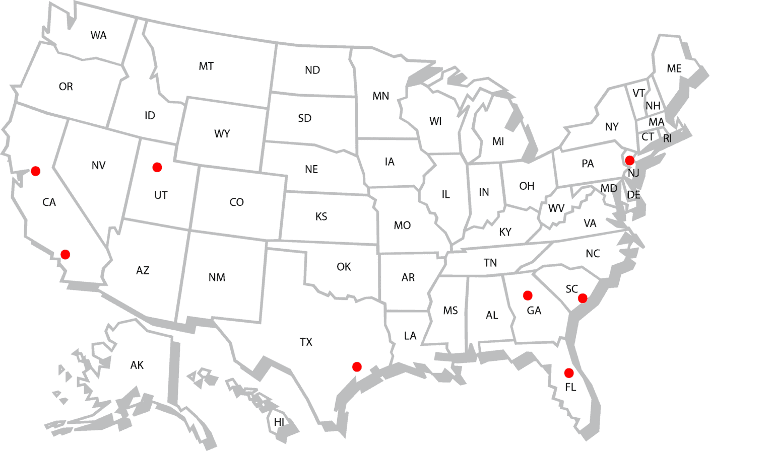 New CMI Warehouse Locations to Support Your Needs | Continental Materials